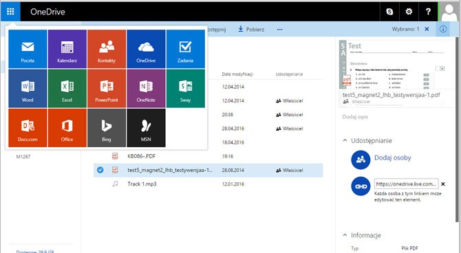 Microsoft OneDrive - co to jest i jak na nim pracować