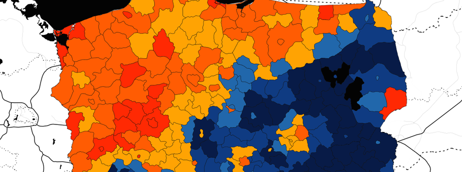 Wybory prezydenckie 2015: Wyniki i frekwencja na mapie - Polska ...