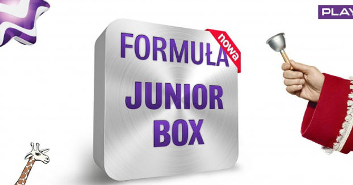 Formuła Junior Box: Play startuje z ofertą dla dzieci