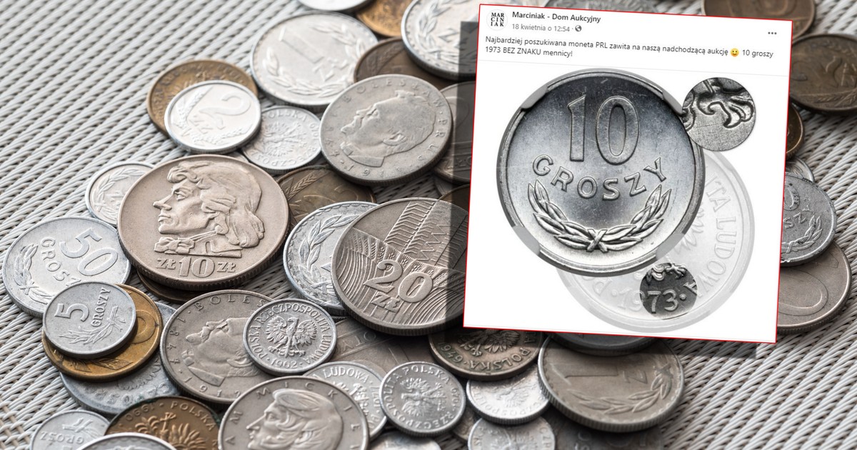 "Najbardziej poszukiwana moneta PRL". Wkrótce trafi na aukcję