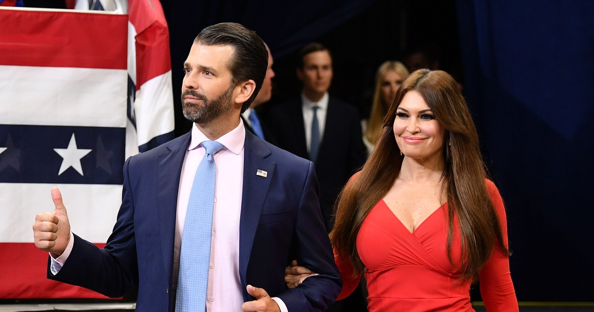 Donald Trump Jr. has spoken out on rumors of his breakup with Kimberly ...