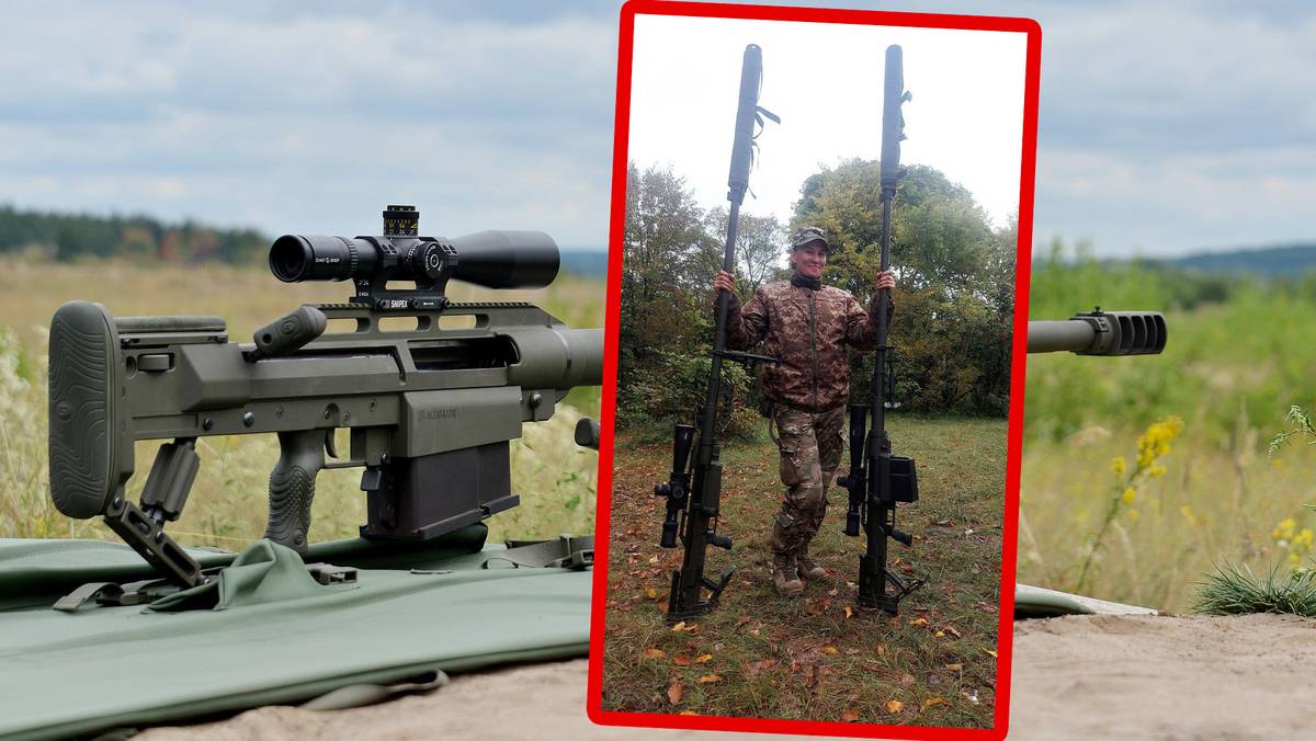 Dwumetrowy karabin snajperski znów w akcji. Monstrualny Snipex ...