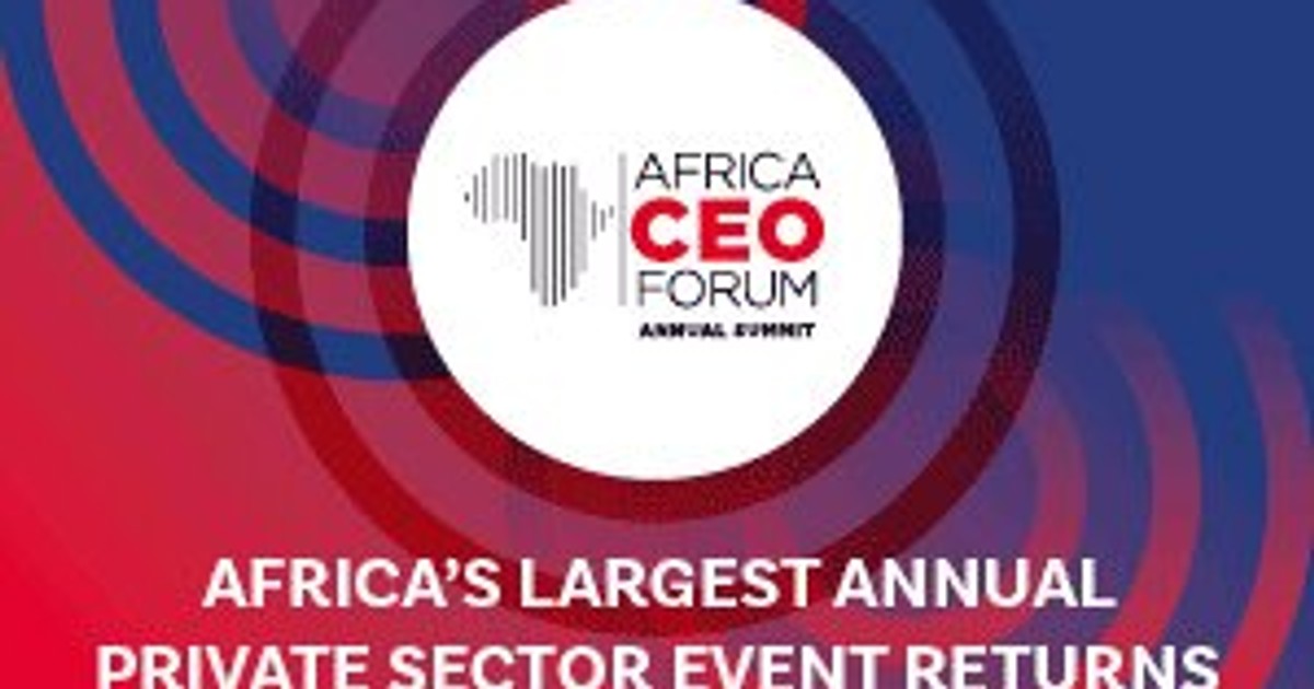 The AFRICA CEO FORUM 2022 Edition will be held in Abidjan, Côte d ...