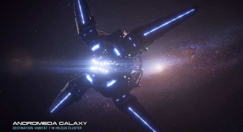 I played the enormous new space opera, 'Mass Effect: Andromeda' — here ...
