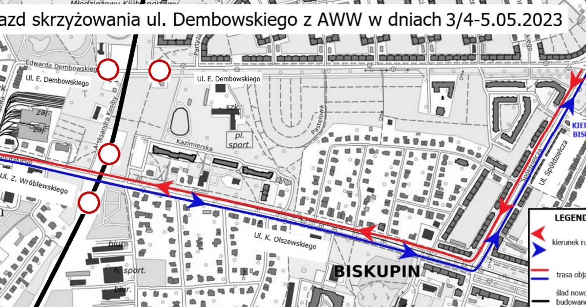 Uwaga! Duże zmiany dla kierowców na Sępolnie! | Strefa miast