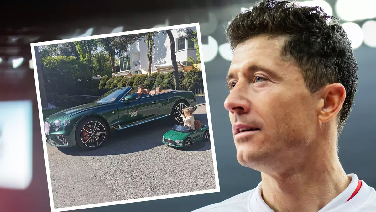 Robert Lewandowski i jego samochody. Za samo ubezpieczenie można kupić ...
