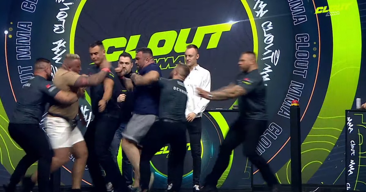 Daniel Omielańczuk kontra Denis Załęcki na CLOUT MMA 2