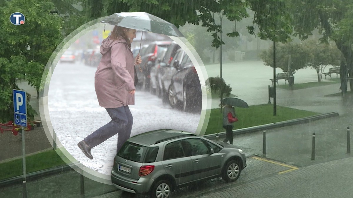 OLUJA NAD SRBIJOM U SLIKAMA! Pada grad veličine oraha, haos na autoputu ...