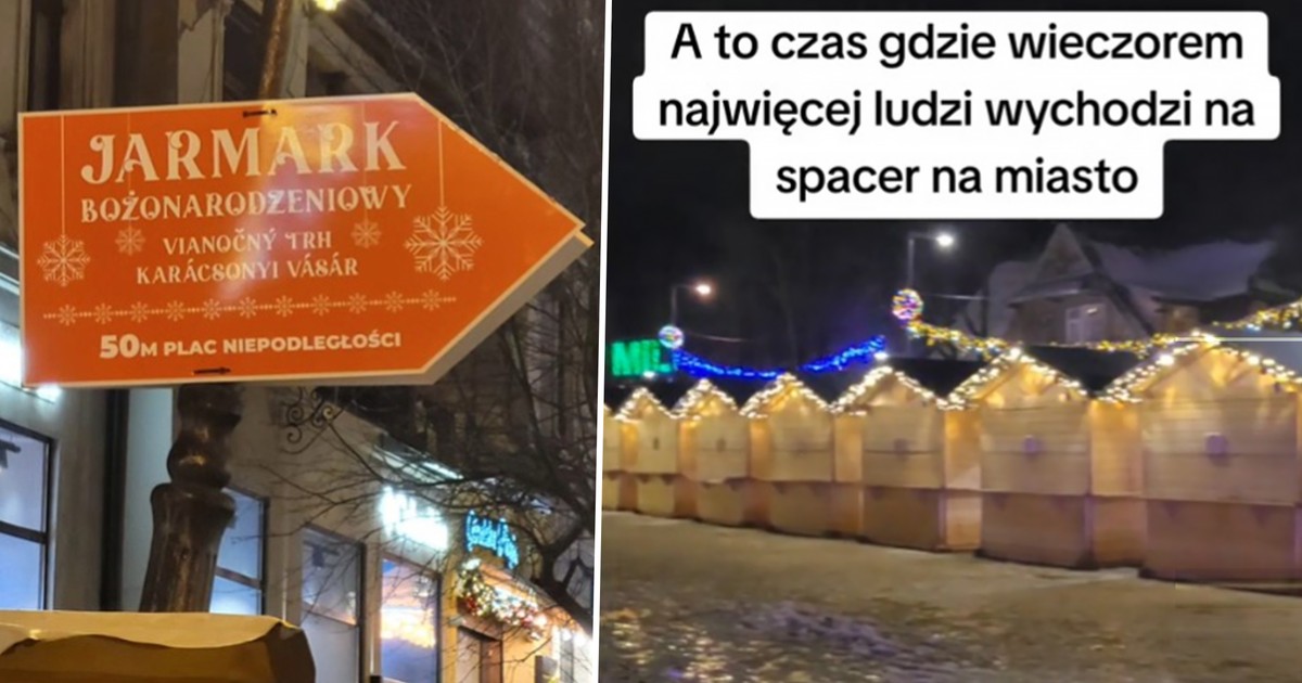 Jarmark bożonarodzeniowy w Zakopanem okrzyknięto najsmutniejszym na świecie