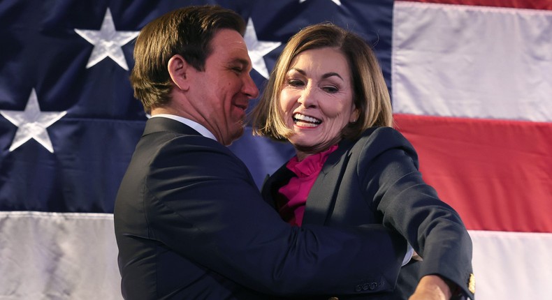 Ron DeSantis is running a textbook Iowa caucuses campaign. Trump still seems like he's going to ...