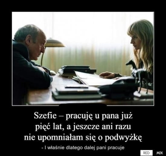 Najlepsze memy o szefie. To samo życie - Kobieta