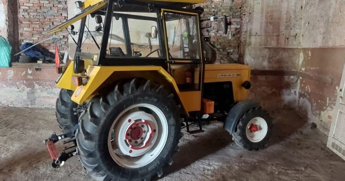 Ścinawa. Rolnik odzyskał traktor, który ktoś mu ukradł cztery lata temu