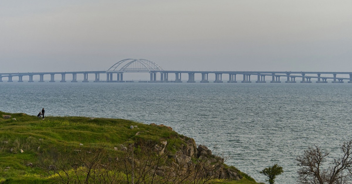 Ukraina domaga się w sądzie rozebrania mostu Krymskiego - Wiadomości