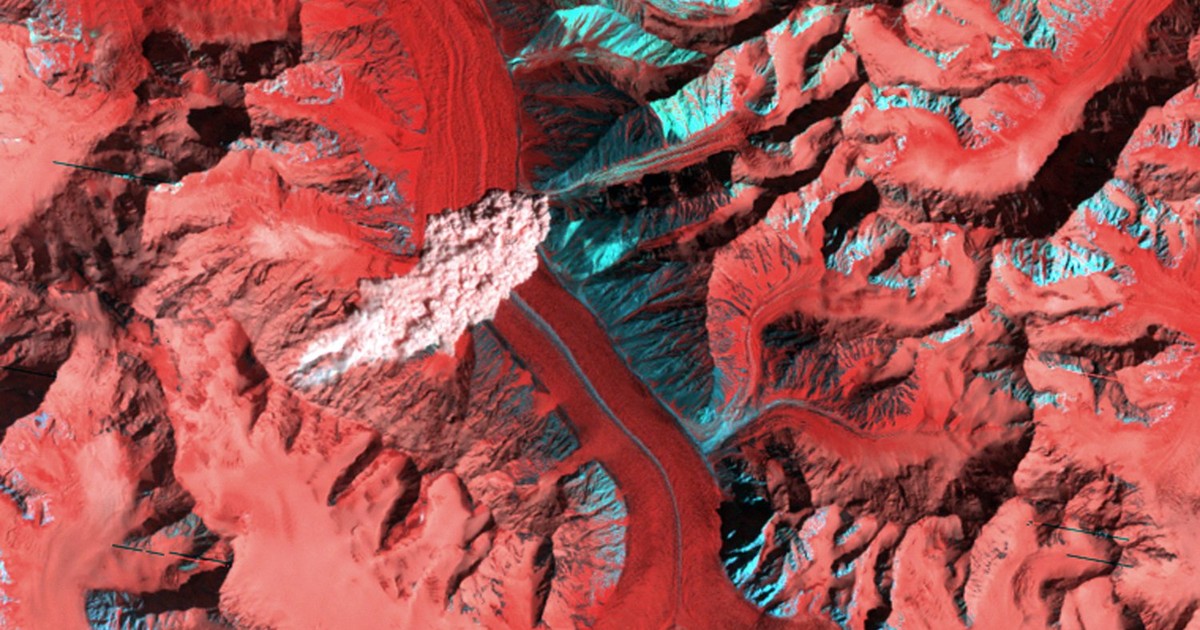 NASA photographed a huge avalanche from space in what it calls 'a ...