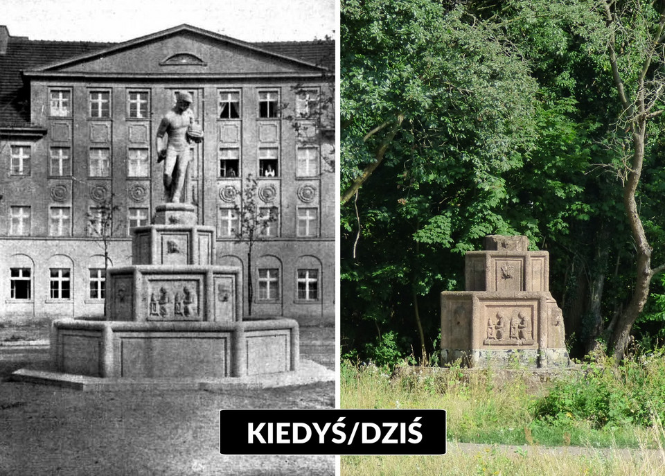 Zasieki (Forst) - pozostałości poniemieckiego miasta rozebranego po ...