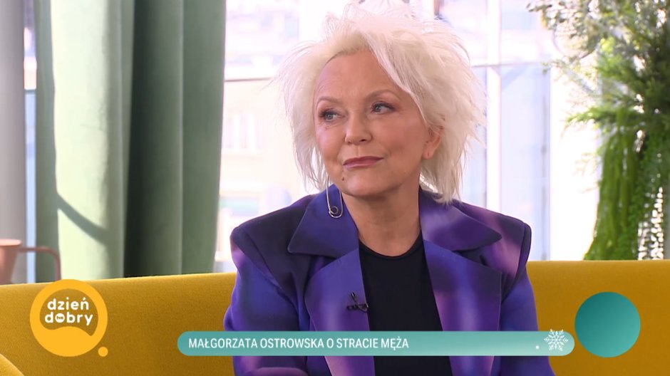 Małgorzata Ostrowska pierwszy raz o śmierci męża. "Są momenty, kiedy ...