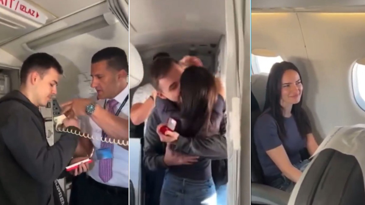 Prosidba na letu Podgorica-Beograd - Blic