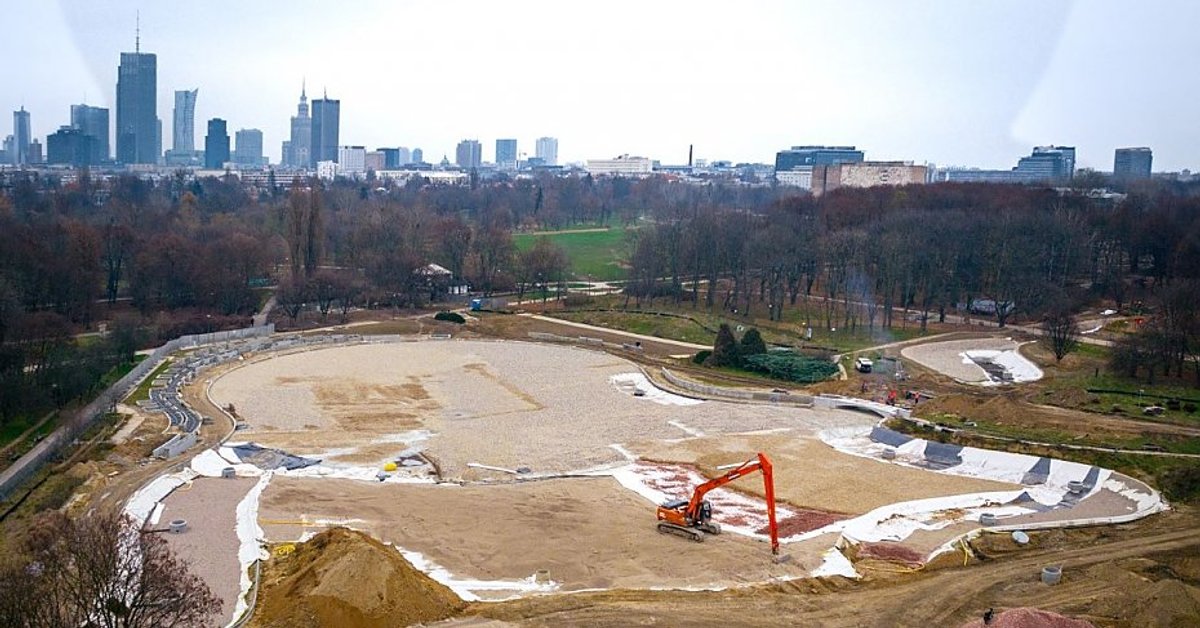 Przedłuża się remont popularnego warszawskiego parku - Informacje