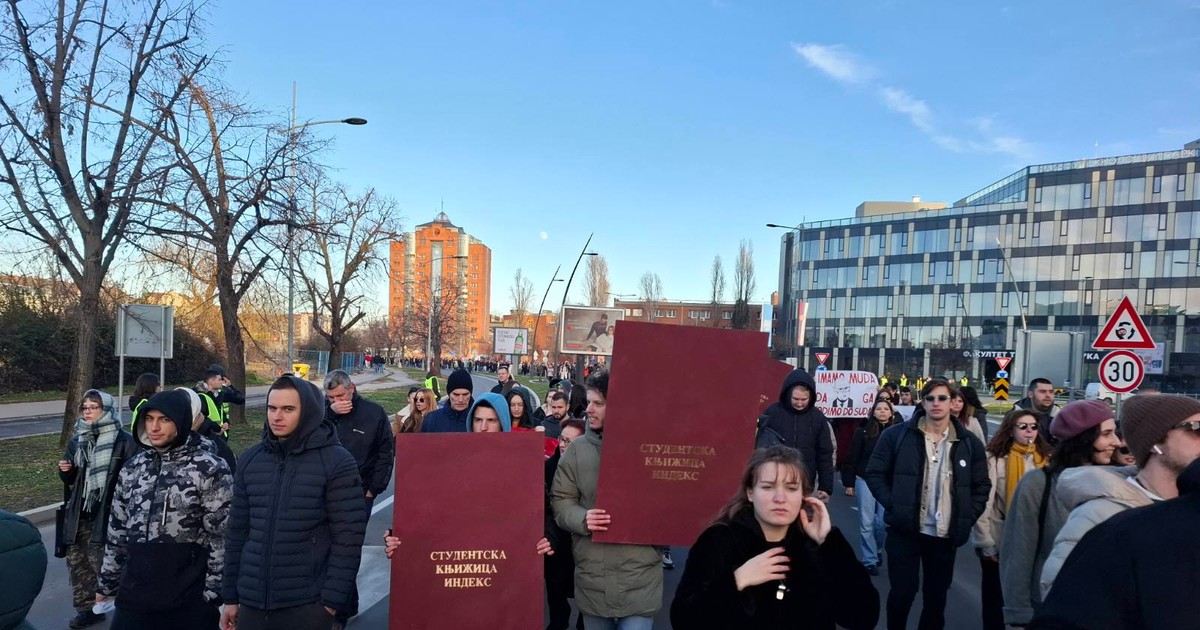 Studentski protesti: Blokirana Ruzveltova ulica u Beogradu, u Novom ...