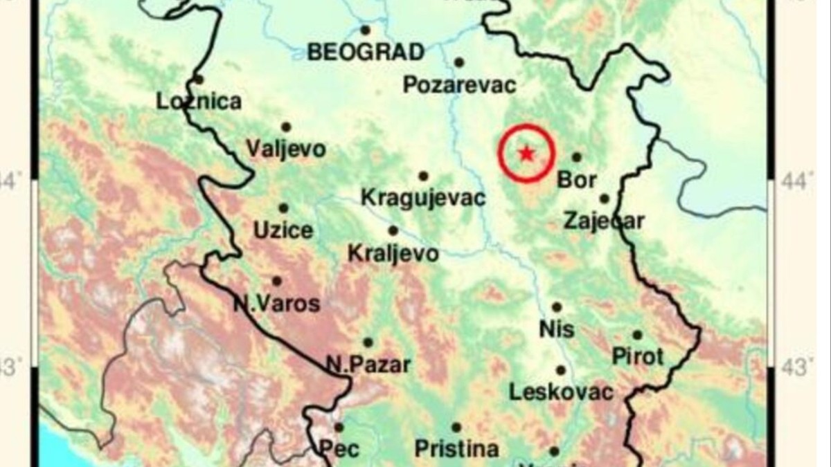 Zemljotres u Srbiji: Treslo se tlo u Kladovu - Blic
