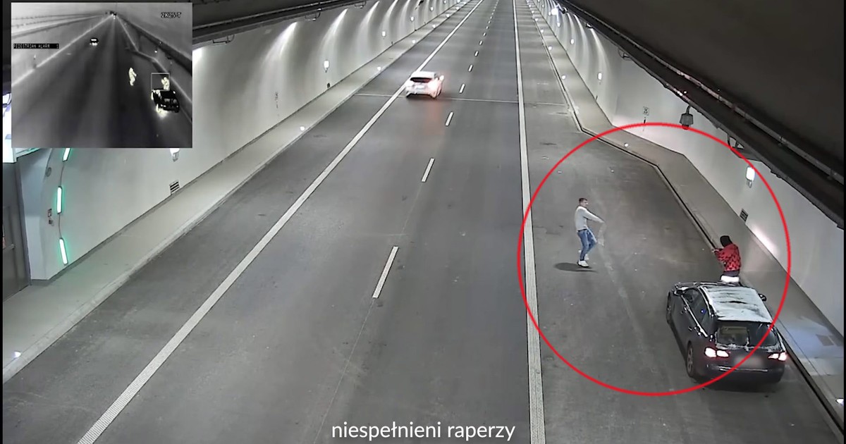 Tunel na zakopiance. Szokujące zachowanie kierowców. Kamera wszystko nagrała