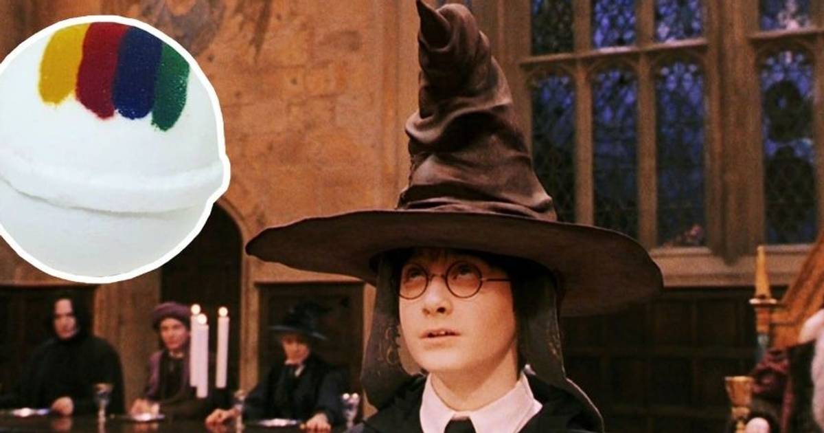Kula do kąpieli, która działa jak tiara przydziału | Ofeminin