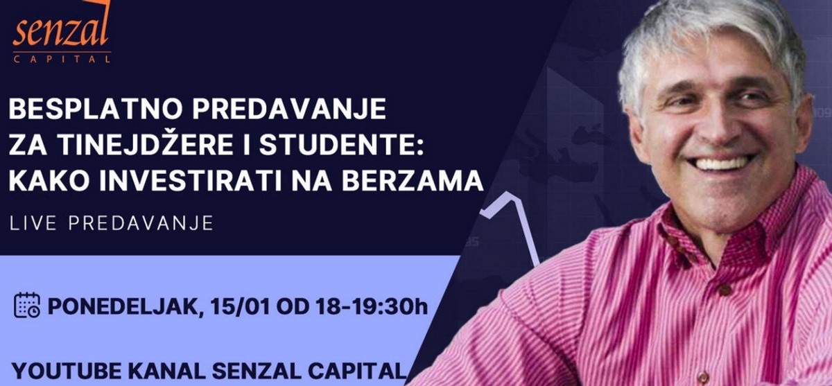Kako ulagati na berzi? Evo kako do besplatnog predavanja Radeta ...