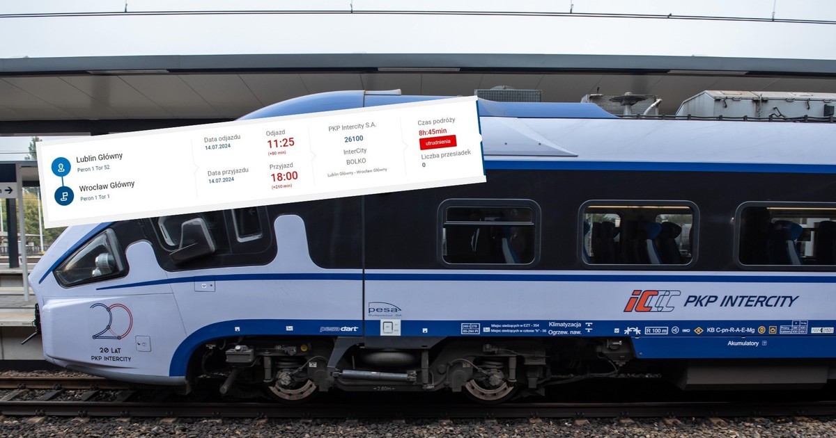 Koszmarna podróż PKP Intercity. Konduktorzy uciekali przed pasażerami ...