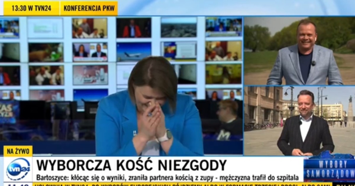 Śmiała się na wizji w materiale o przemocy domowej w TVN24. Kary nie będzie - Plejada.pl