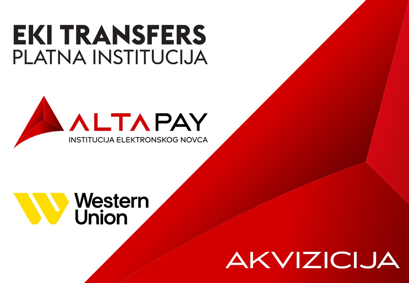 Alta Pay Group postala Western Union partner kroz akviziciju EKI Transfersa