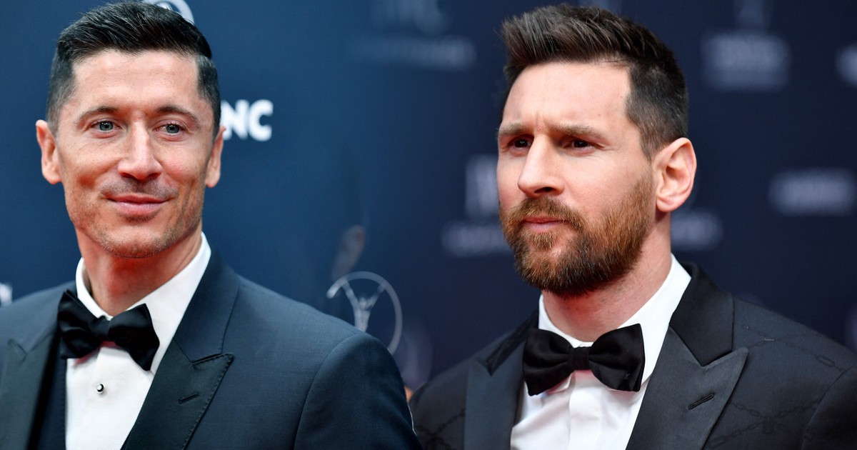 Robert Lewandowski spotkał się z Leo Messim. Panowie ucięli krótką rozmowę