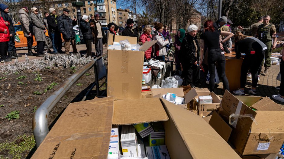 Transport z pomocą humanitarną wyruszył do Buczy - Informacje