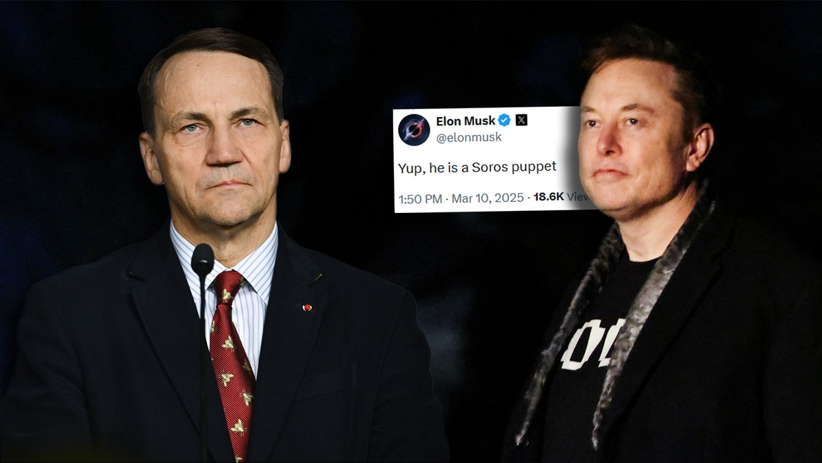 Elon Musk znowu atakuje Radosława Sikorskiego. Nowy wpis - Wiadomości Elon Musk znowu atakuje Radosława Sikorskiego. Nowy wpis - Wiadomości