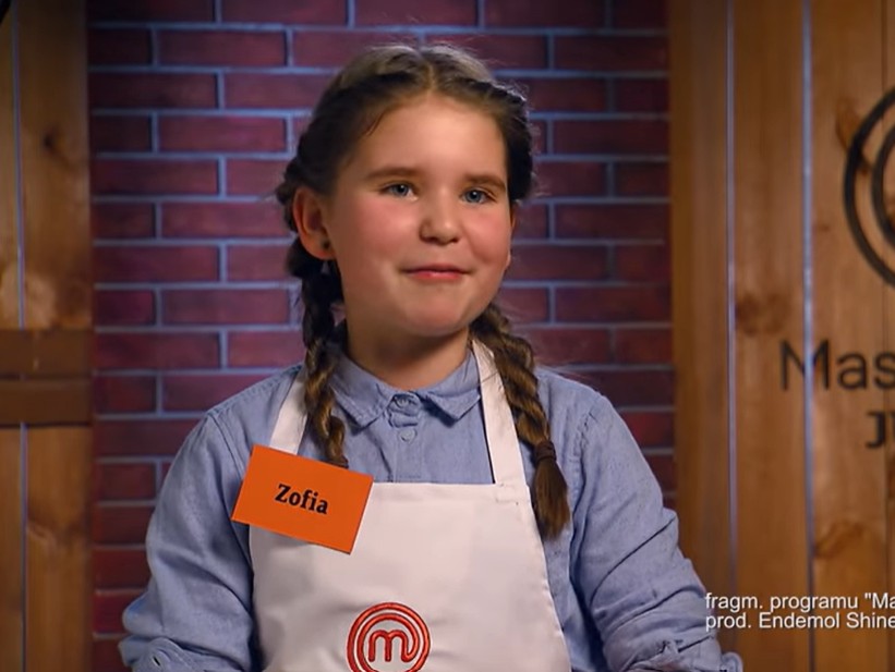 "MasterChef Junior". Zosia zmieniła się nie do poznania. Ależ ...