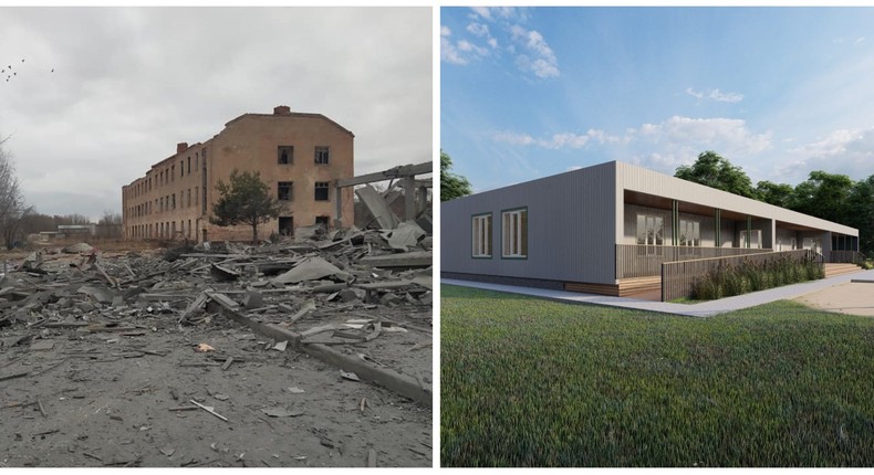 Ukraine is rebuilding its shattered cities even as Russia keeps ...