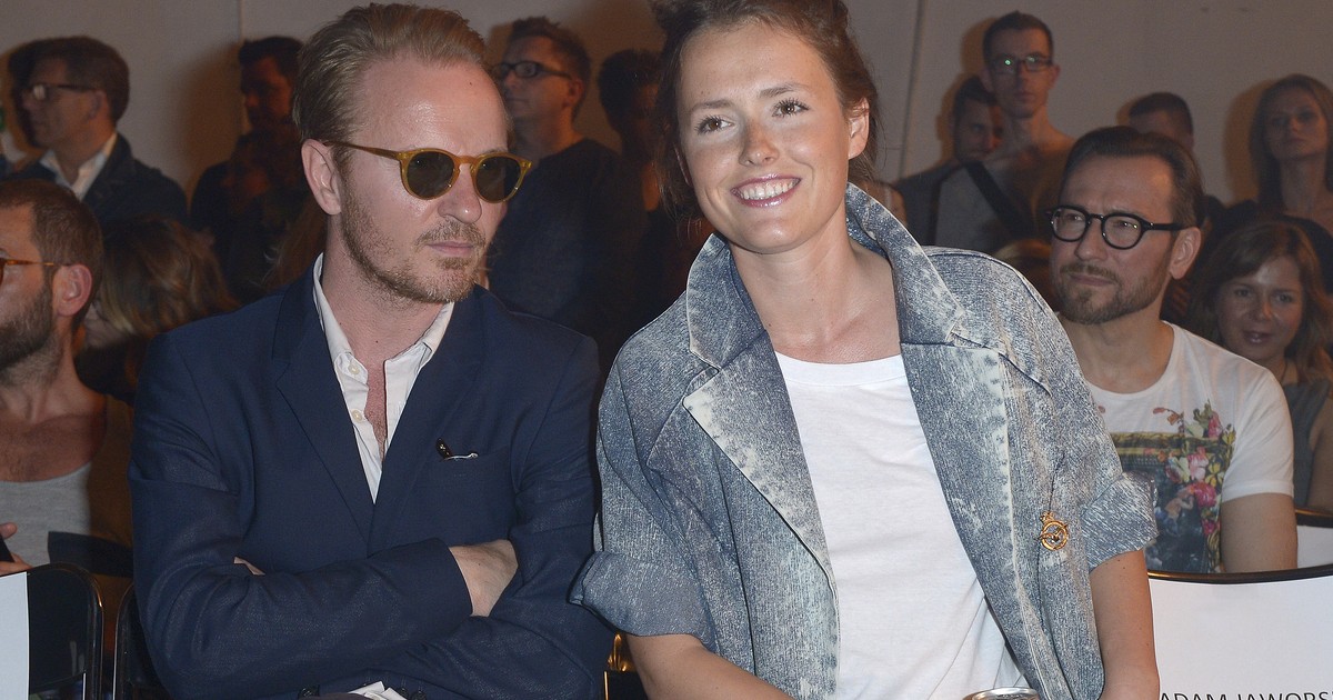 Olga Frycz i Jacek Borcuch razem na pokazie mody