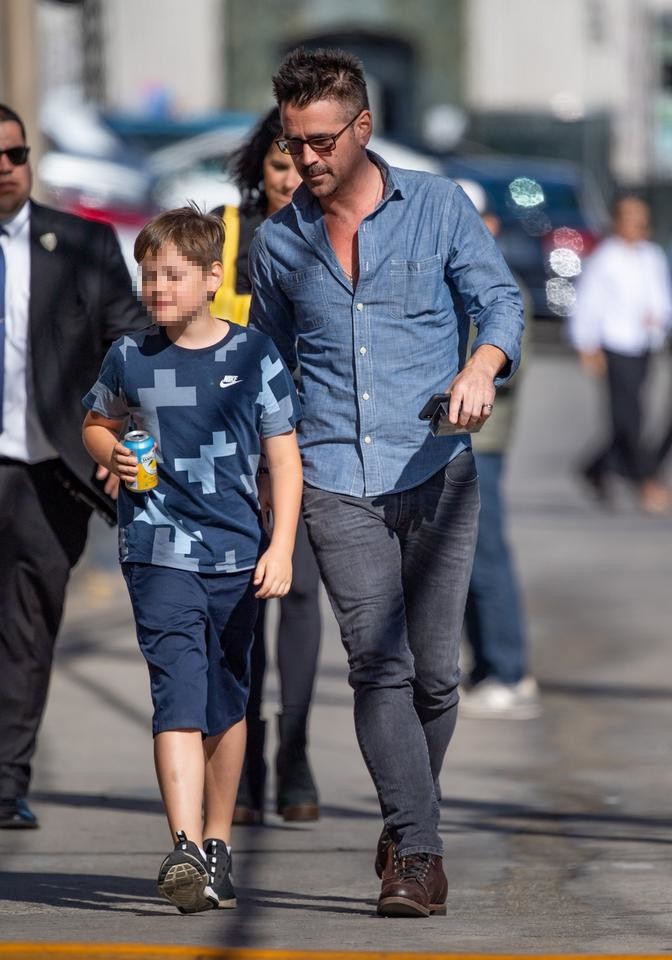 Colin Farrell i Henry Tadeusz w Hollywood. Syn Bachledy-Curuś to kopia mamy - Plejada.pl