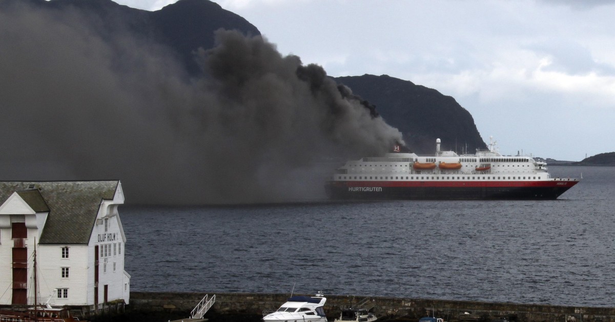 Norwegia: pożar na statku wycieczkowym - Podróże