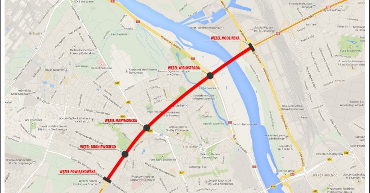 Trasa S8 w Warszawie. Rekordowo droga ochrona przed hałasem - Forsal.pl