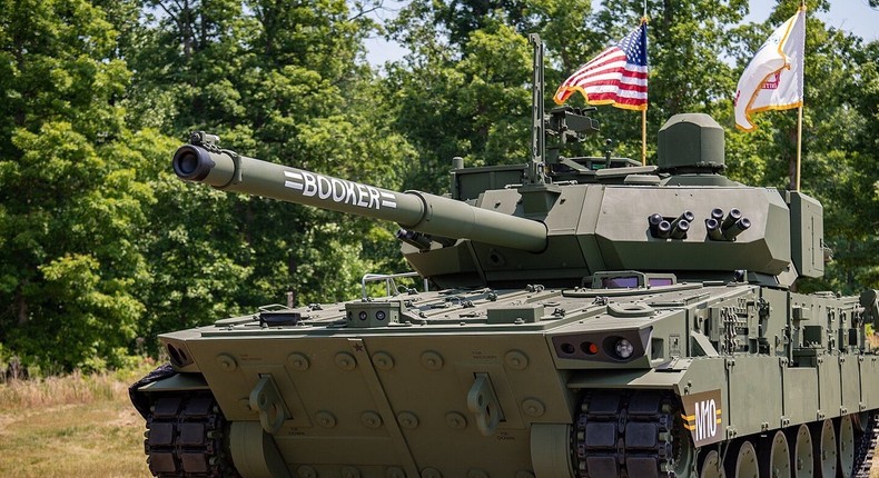 US Army unveils its new 'M10 Booker' infantry assault vehicle that's named after 2 hero soldiers ...