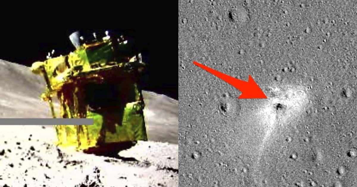 Space photos from 5 recent moon-landing missions show how tiny ...