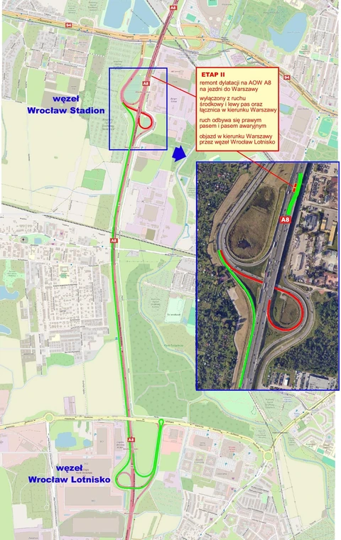 Dziś rusza remont na Autostradowej Obwodnicy Wrocławia. Kierowcy muszą przygotować się na najgorsze