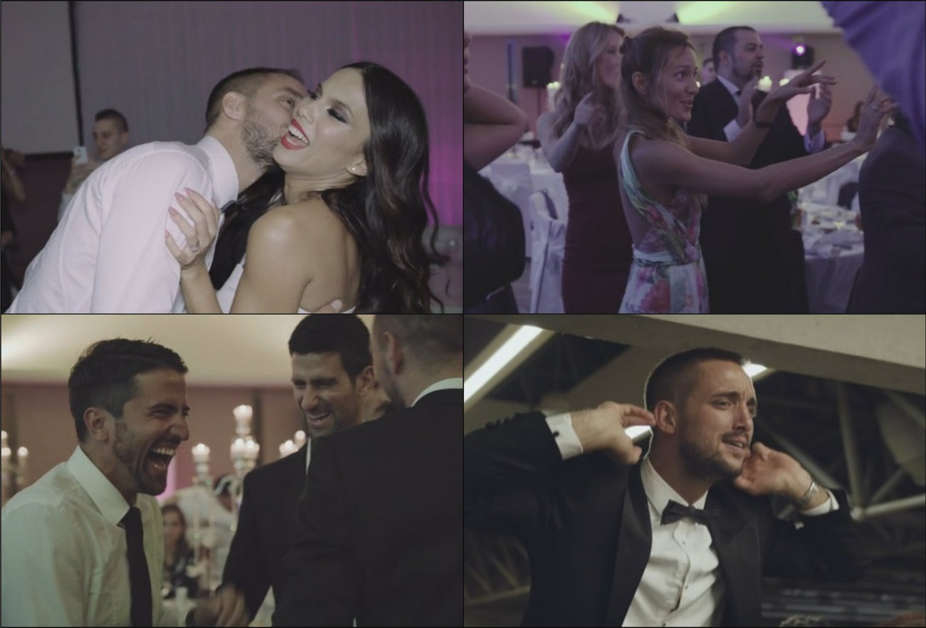 OVO NISU USPELI DA SAKRIJU Do sada neviđeni snimci sa svadbe Viktora i Aleksadre Troicki! - Blic