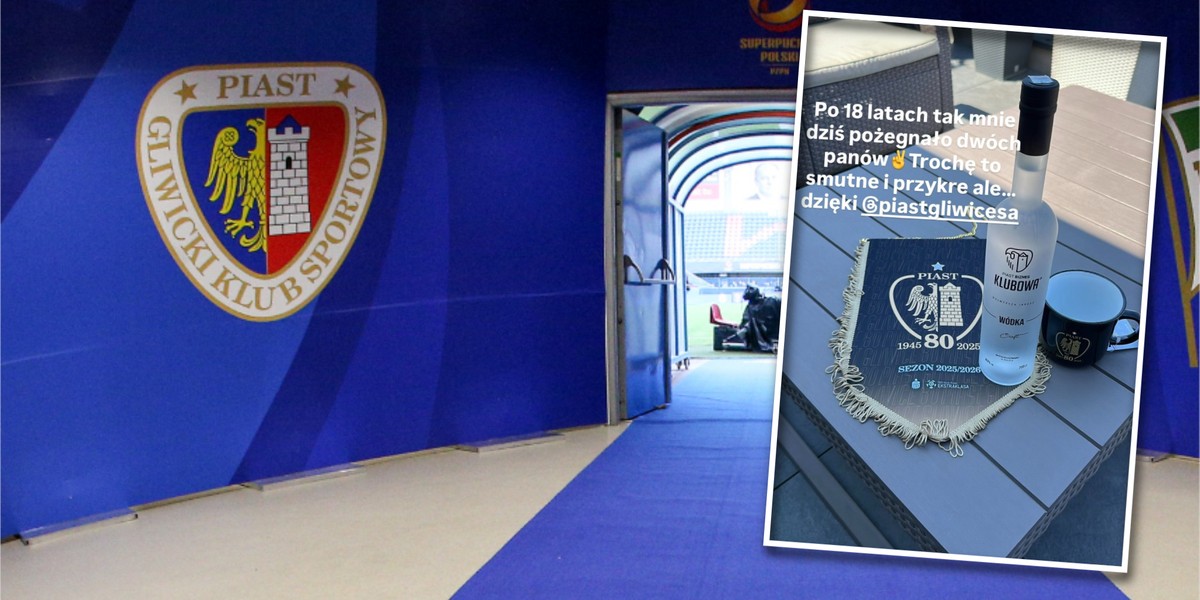 Piast Gliwice odpowiedział na wpis swojej legendy. "Zakłamany obraz"