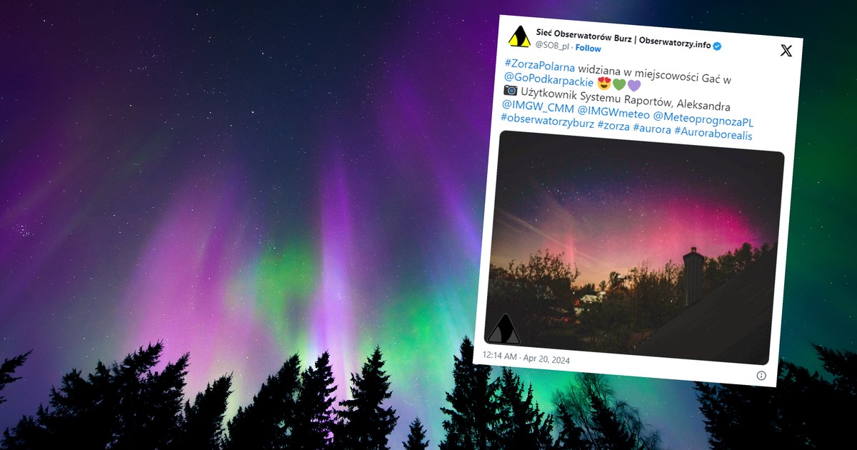 Zorze polarna nad Polską. Zobacz fascynujące fotografie - Podróże