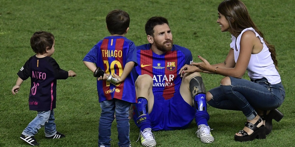 Lionel Messi wi towa Urodziny Syna Sport