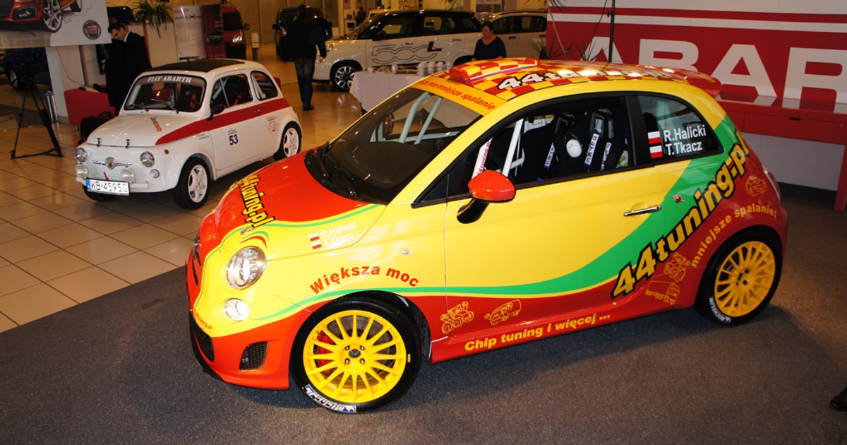 Abarth 500 R3T na Barbórce