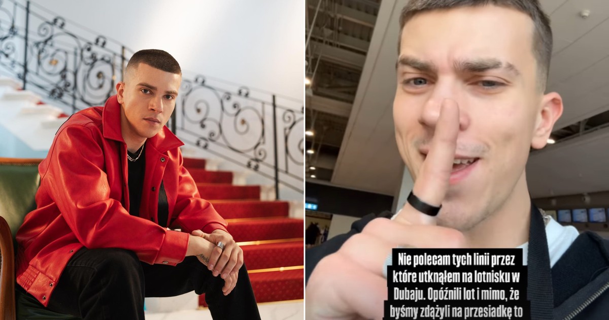 Kacper Błoński utknął na lotnisku w Dubaju. "Wypisali nas z listy ...