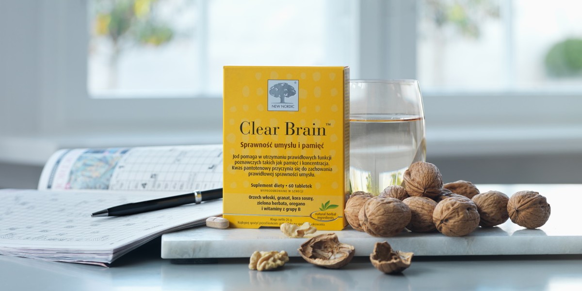 Clear Brain - preparat na pamięć polecany przez farmaceutów - Zdrowie