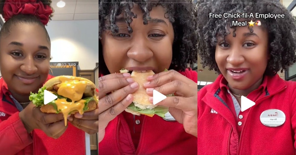 A Chick-fil-A worker who got millions of views with TikToks of her ...
